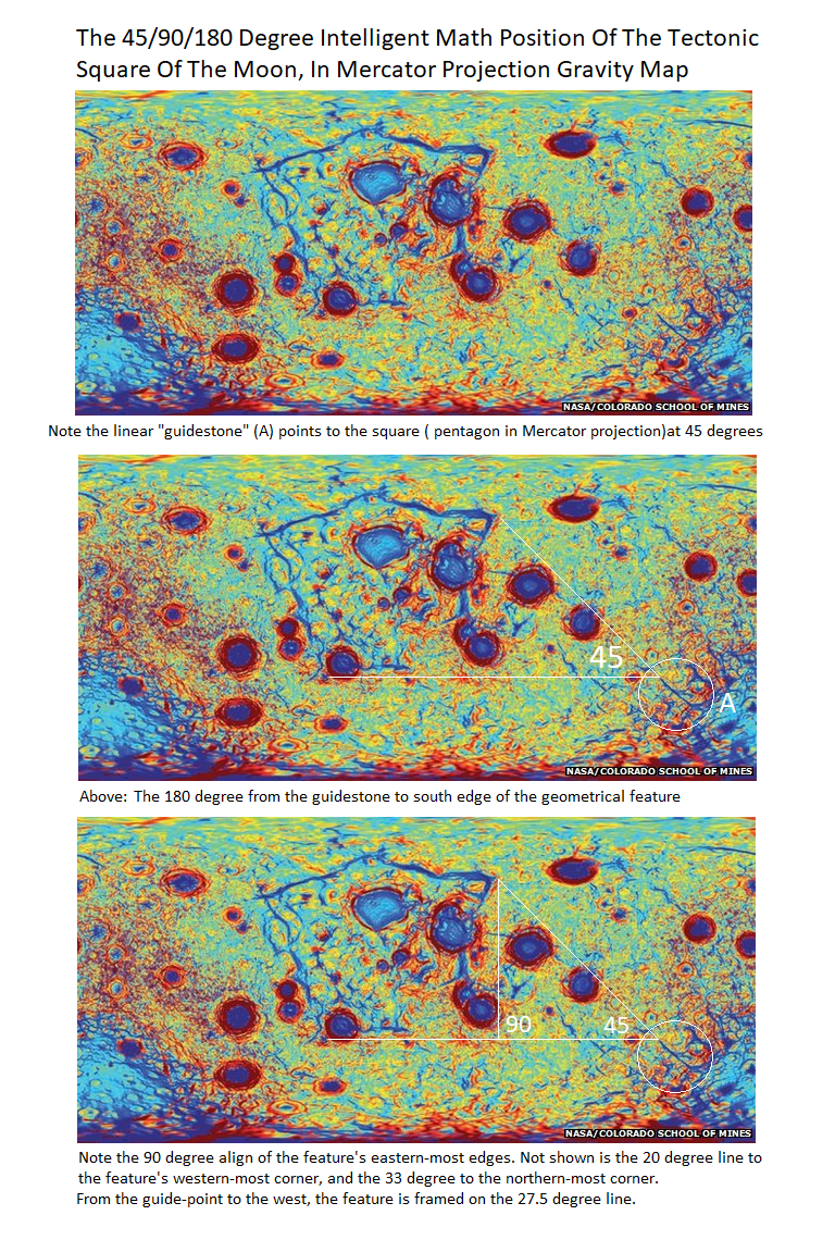 Most Basic Of Intelligent Math Seen In The Moon’s Geometric Tectonic ...