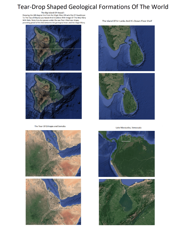 Tear-Drop geological Formation On and In God’s Math Pattern, Page 3 ...