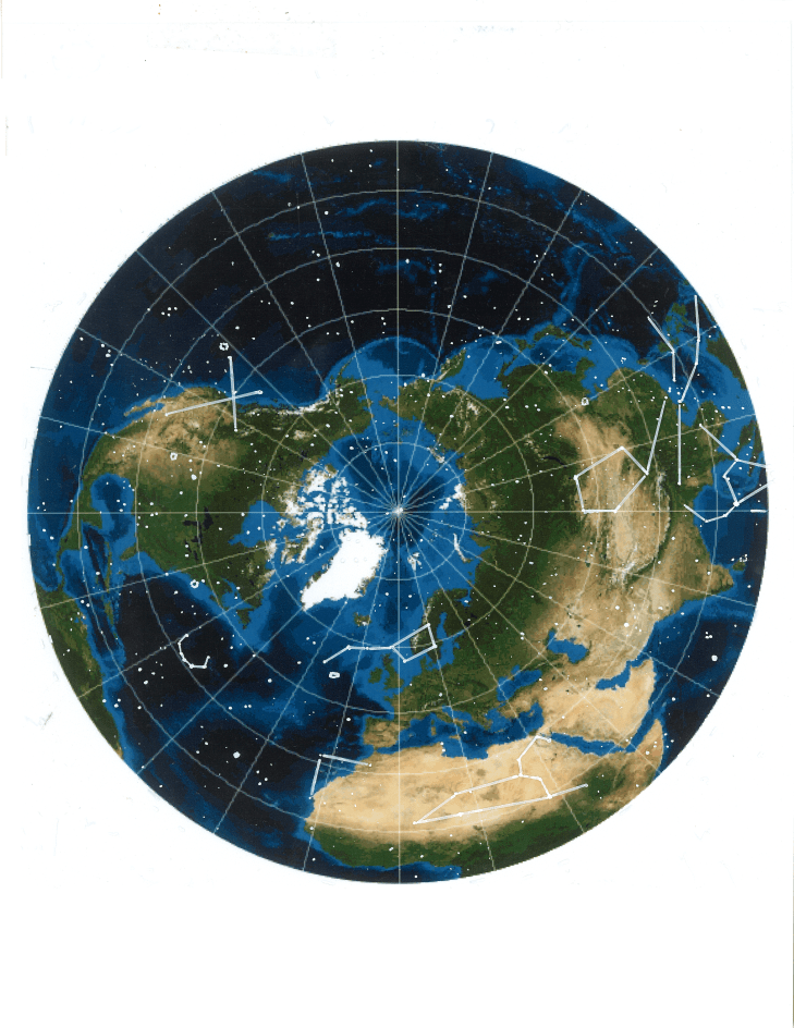 Overlay Maps: Hemisphere Star Map Cued-Up To The Winter Solstice, View ...