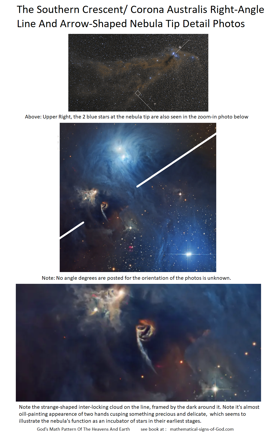 New Page Detailing The Southern Crescent’s Star-Forming Nebula And ...
