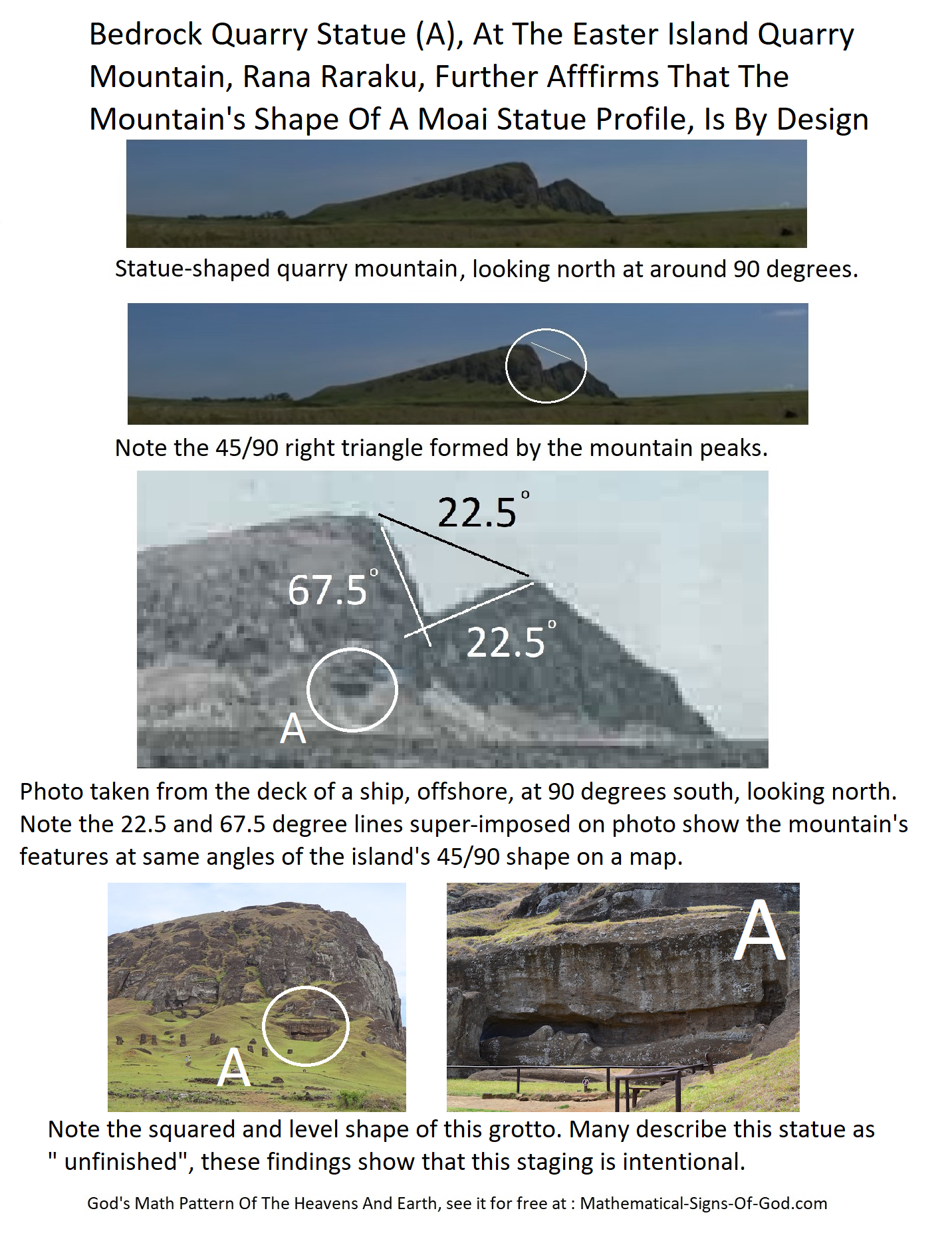 Quarry mountain of the Easter Island statues and the “unfinished ...